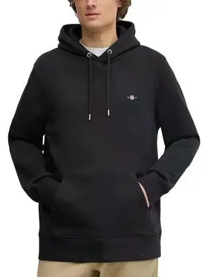 Gant Shield Logo Hoodie - Black
