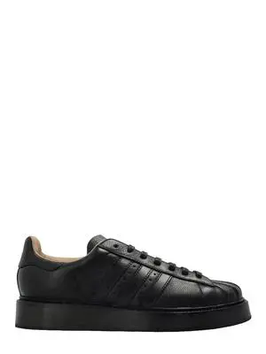 Adidas Superstar Leather Sneakers - Black