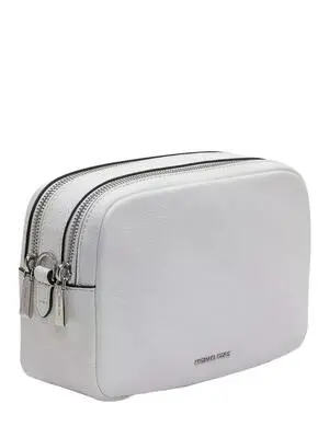 Michael Kors Double-zip Crossbody Bag - White