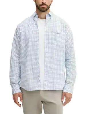 Gant Checked Patch-pocket Shirt - White