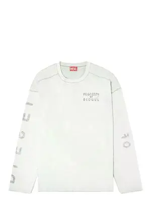 DIESEL® T-look-ls T-shirt - Neutrals