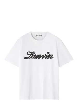 LANVIN Logo-print T-shirt - White