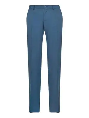 Dolce & Gabbana Button Trousers - Blue