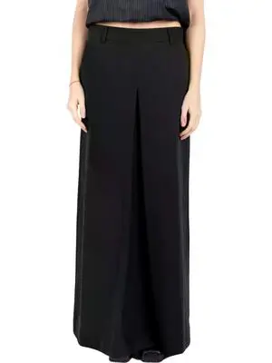 SOCIETE ANONYME Victoria Front-slit Maxi Skirt - Black