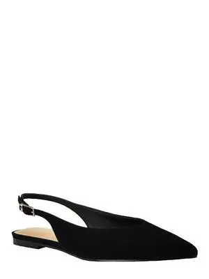 Guess Dorazio Slingback Pointed Toe Flat - Black