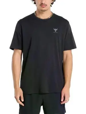 Under Armour Project Rock Bull Logo T-shirt - Black