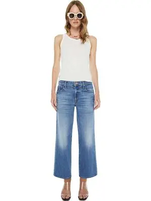 MOTHER The Mid Rise Maven Ankle Jeans - Blue