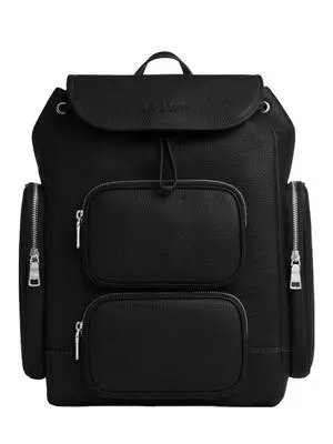 COACH® Finn Backpack - Silver/black