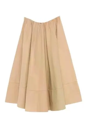 Maje Midi Skirt - Neutrals
