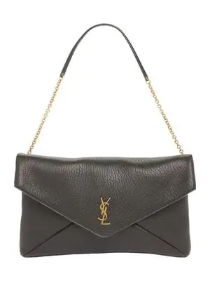 Saint Laurent Cassandre Chain Pouch - Noir