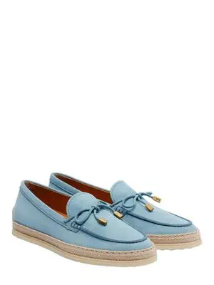 TOD'S Suede Driving Shoes - Blue