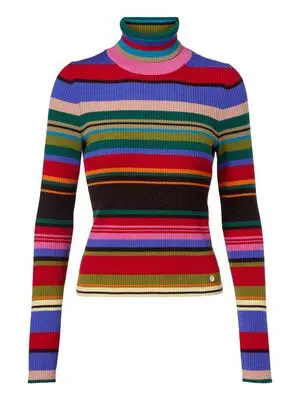 Acne Studios Wool Turtleneck Sweater - Multicoloured