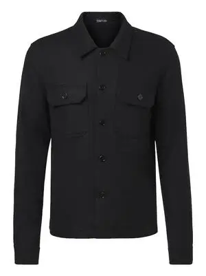 TOM FORD Cashmere Overshirt - Black