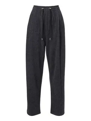 Prada Wool And Cashmere Tapered Pants - Grey