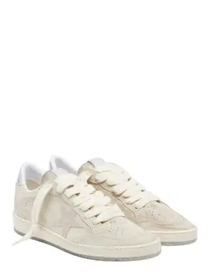 GOLDEN GOOSE Ball Star Suede Sneakers - Grey