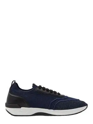 Brioni Knitted Sneakers - Blue
