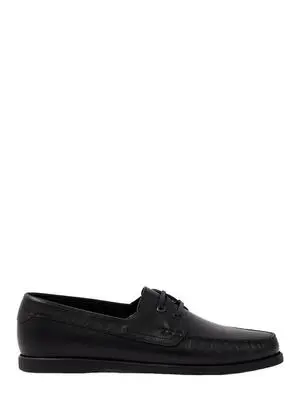 Brioni Leather Loafers - Black