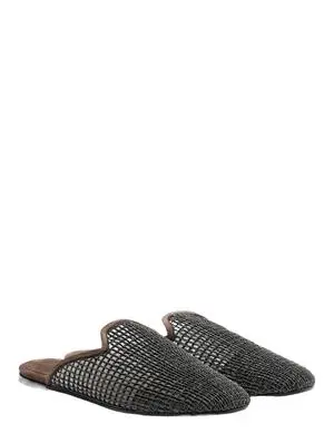 Brunello Cucinelli Monili Mules - Brown