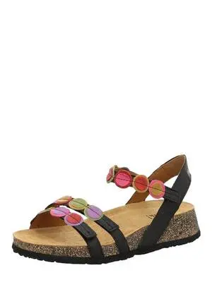 Think! Koak Ankle Strap Sandal - Black/kombi