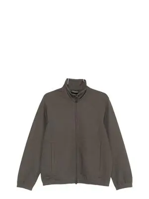 Emporio Armani Zipped Sweatshirt - Grey