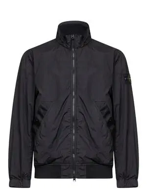Stone Island Zipped Blouson Jacket - Black