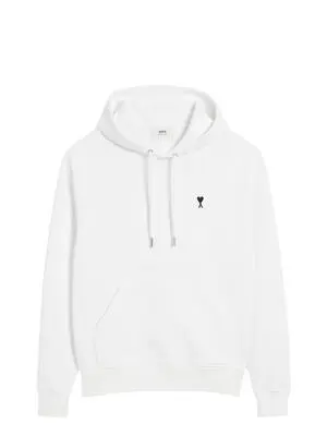 Ami Cotton Sweatshirt - White