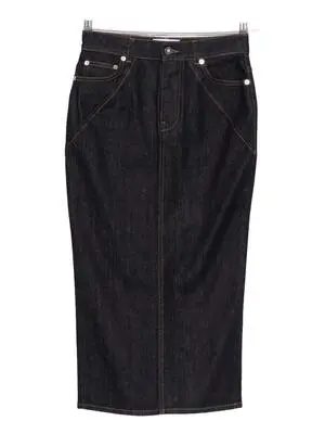 Givenchy Denim Long Skirt - Blue