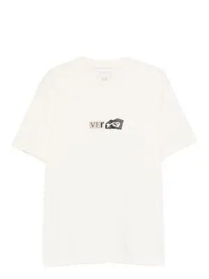 Y3 T-shirt With Logo - Beige