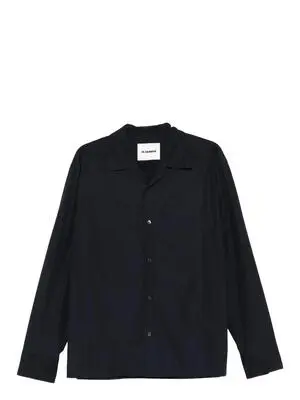 JIL SANDER Cotton Shirt - Blue