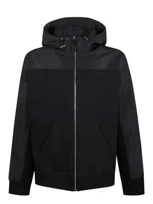 Givenchy Windbreaker With Logo - Black