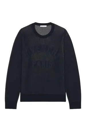 Givenchy Ottoman Crew Neck Pullover - Blue