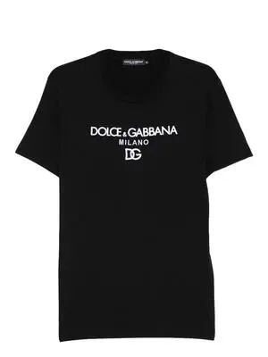 Dolce & Gabbana T-shirt With Logo - Black
