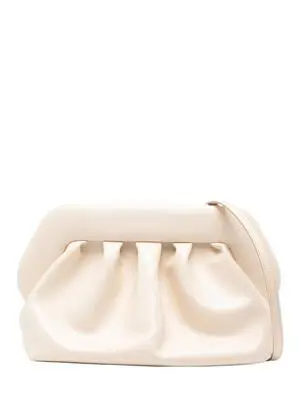 THEMOIRE Bios Vegan Leather Clutch - White