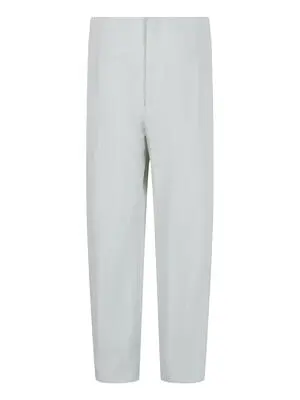 FERRAGAMO Twill Chino Trousers - White