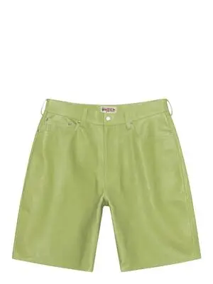StÜssy Leather Short - Green