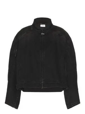 Vetements Racing Denim Jacket - Black
