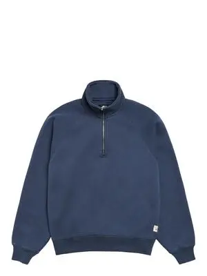 StÜssy Relaxed Half Zip - Blue