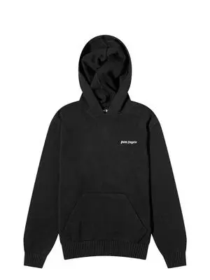 Palm Angels Classic Logo Hoodie - Black
