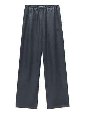 Alexander Wang Elasticated Waistband Mid-rise Pants - Grey