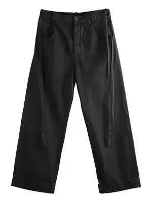 ANN DEMEULEMEESTER Michael 5 Pockets High Comfort Trousers - Black