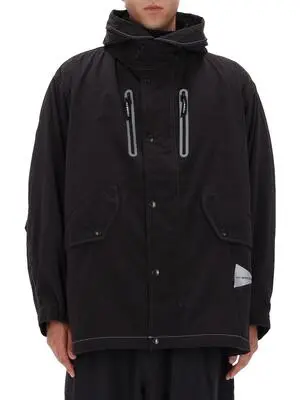 AND WANDER Coat - Black