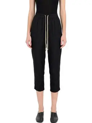 Rick Owens Cropped Trousers - Black