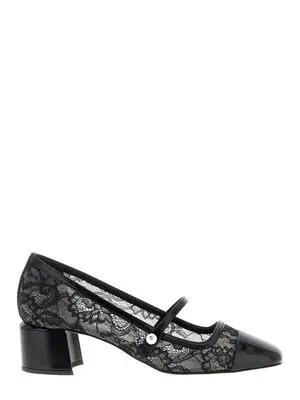 JIMMY CHOO Mary Jane Pumps - Black