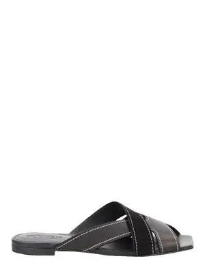 TOD'S Strappy Heeled Sandals - Black