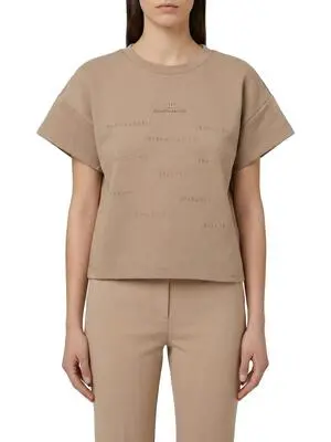Elisabetta Franchi T-shirt - Beige