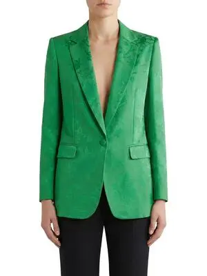 Etro Single-breasted Blazer - Green