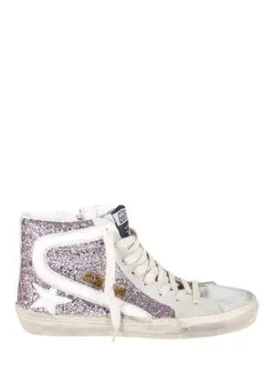 GOLDEN GOOSE High Top Sneakers - Lilac