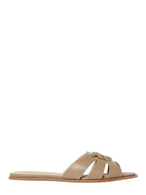Pinko Heeled Sandal Beige