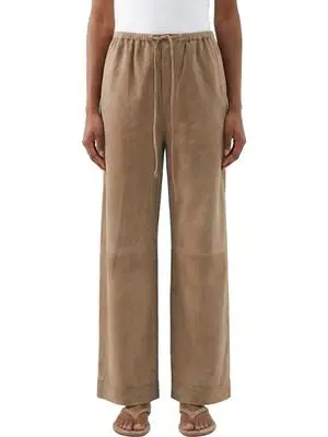 BY MALENE BIRGER Wide Leg Trousers - Kaki