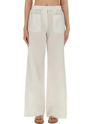 Baum Und Pferdgarten Wide Leg Trousers - White